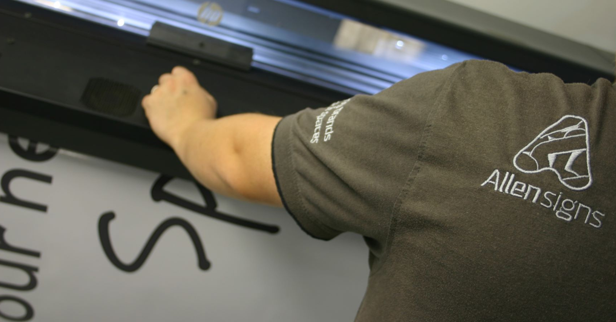 uksignboards.com | Allen Signs drives car showroom makeover with HP Latex