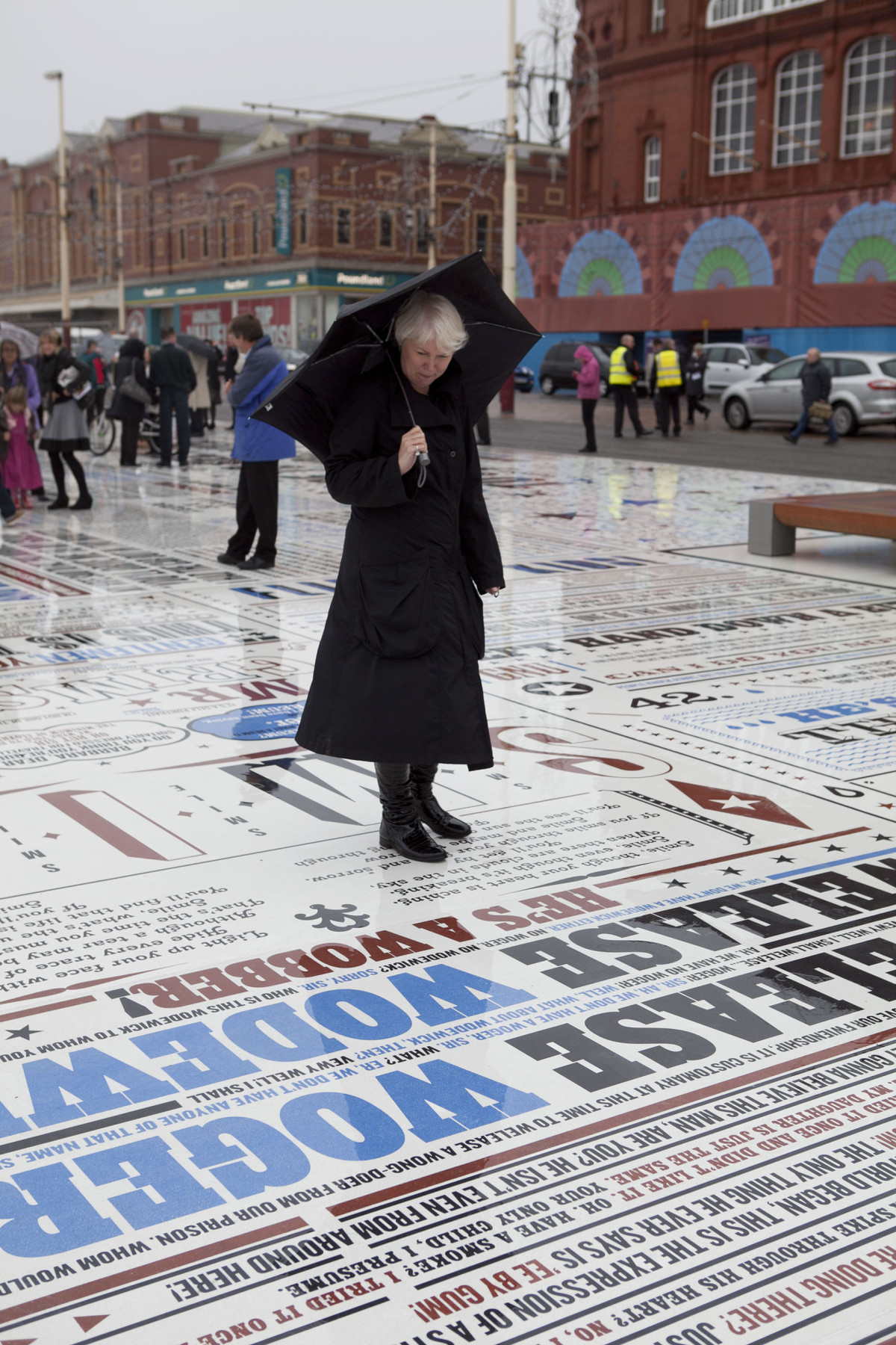 uksignboards.com | The making of the Blackpool Comedy Carpet, 2200 ...