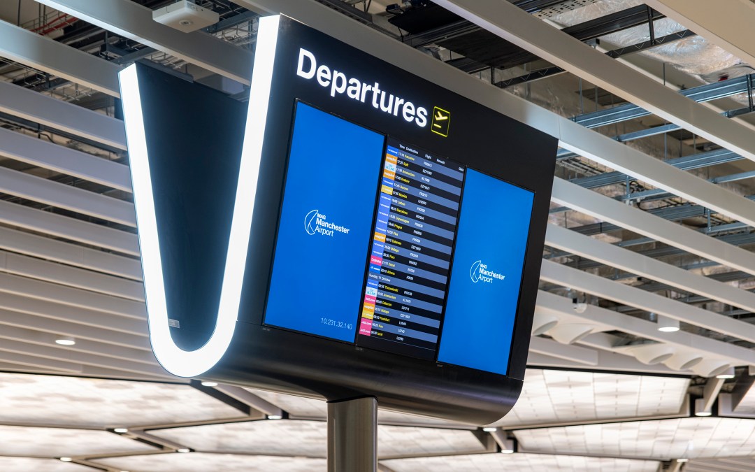 uksignboards.com | Astra Signs completes £2.5m Manchester Airport contract