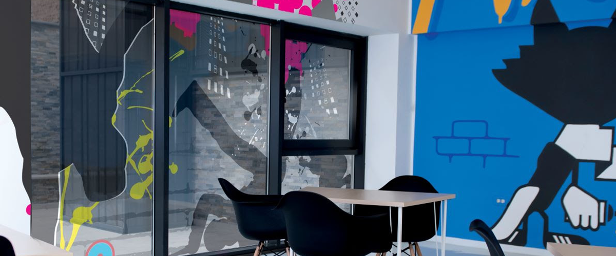 uksignboards.com - How to create a double-sided window graphic, and ...