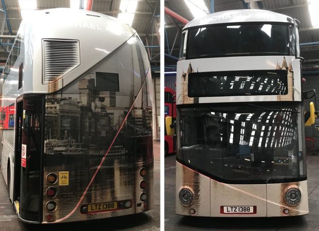 uksignboards.com | Georgio Armani, Michael Kors and Stuart Weitzman bus ...