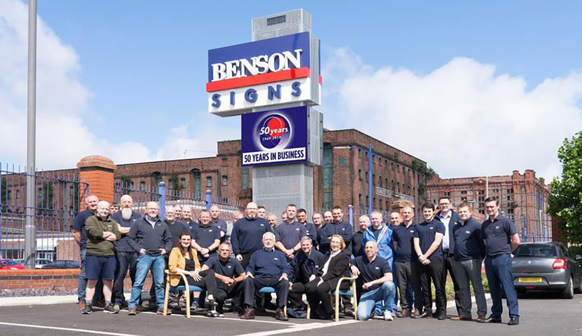 uksignboards.com | End of an era as Liverpool's Benson Signs changes hands