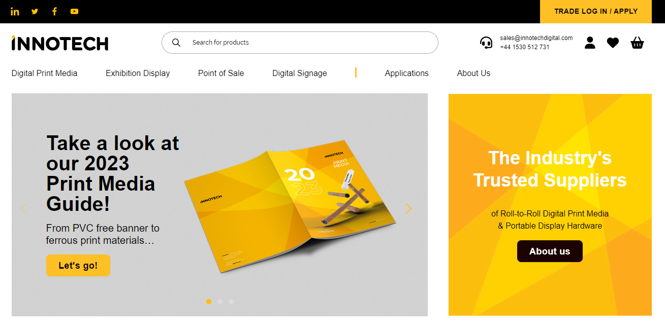 uksignboards.com | Innotech Launches New and Improved E-commerce ...