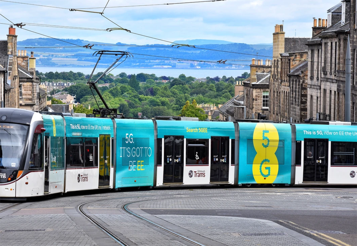 uksignboards.com | Edinburgh set to launch 16 new Tram Wraps.